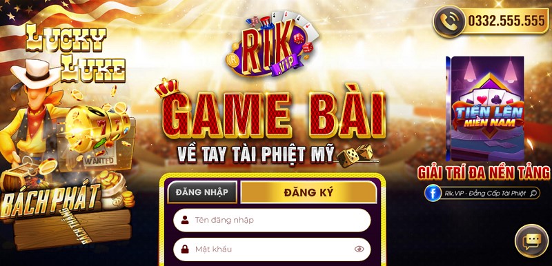 Đăng ký - Đăng nhập RikVip - Rikvip